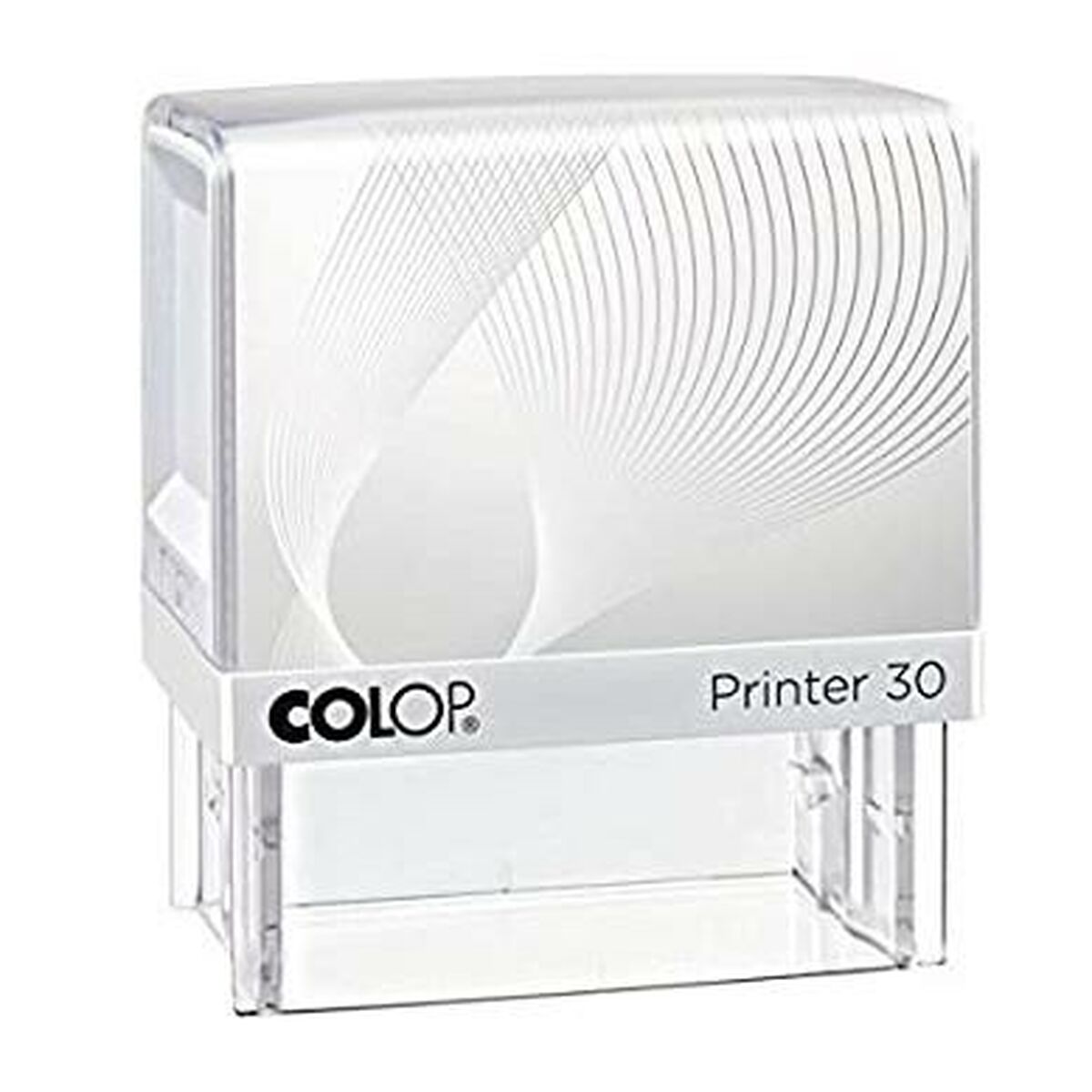 Stamp Colop Printer 30 White Blue - Ink4ideas.com